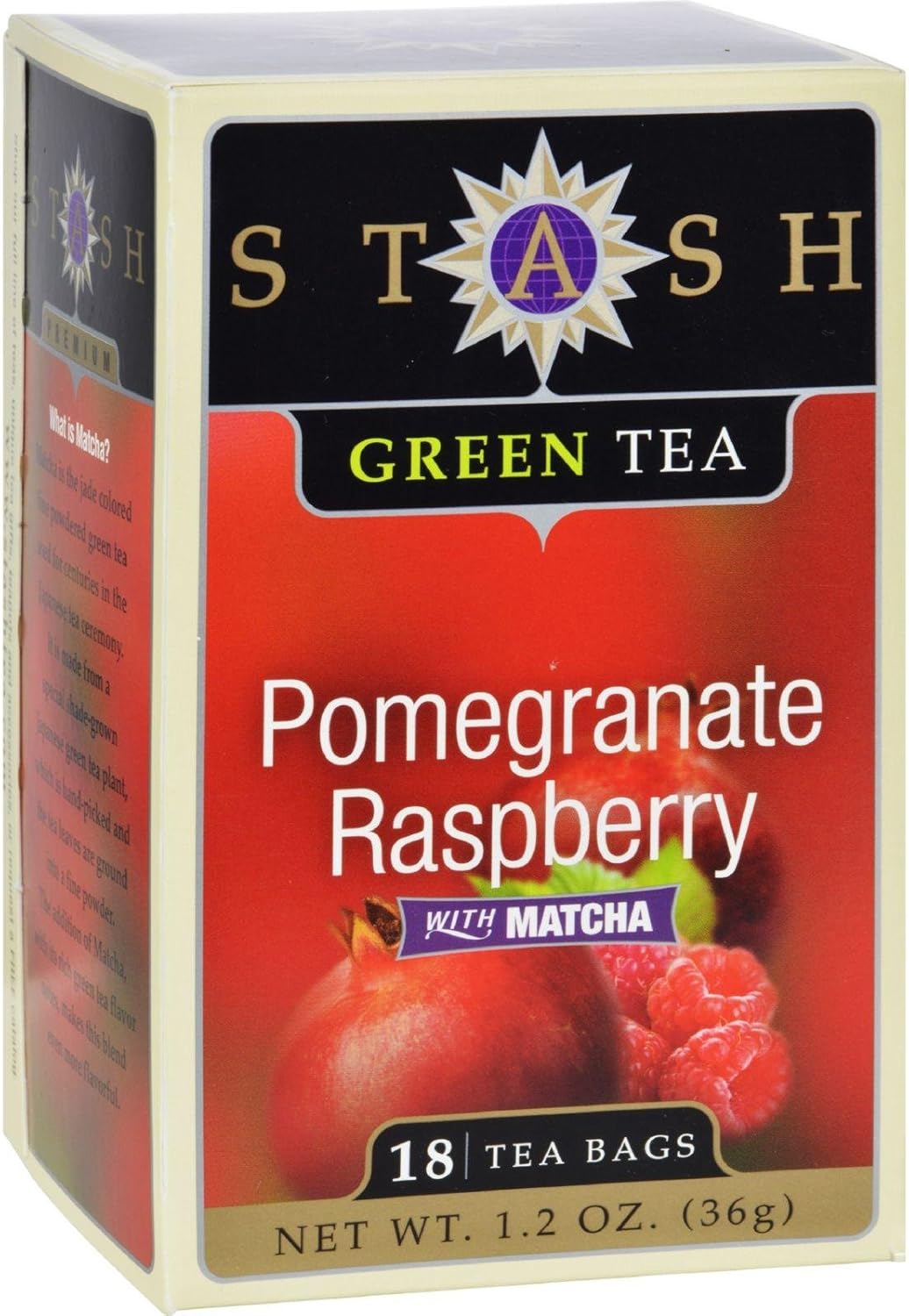 Amazon.com: Stash Pomegranate Raspberry Matcha Green Tea (Pack of 6 ...