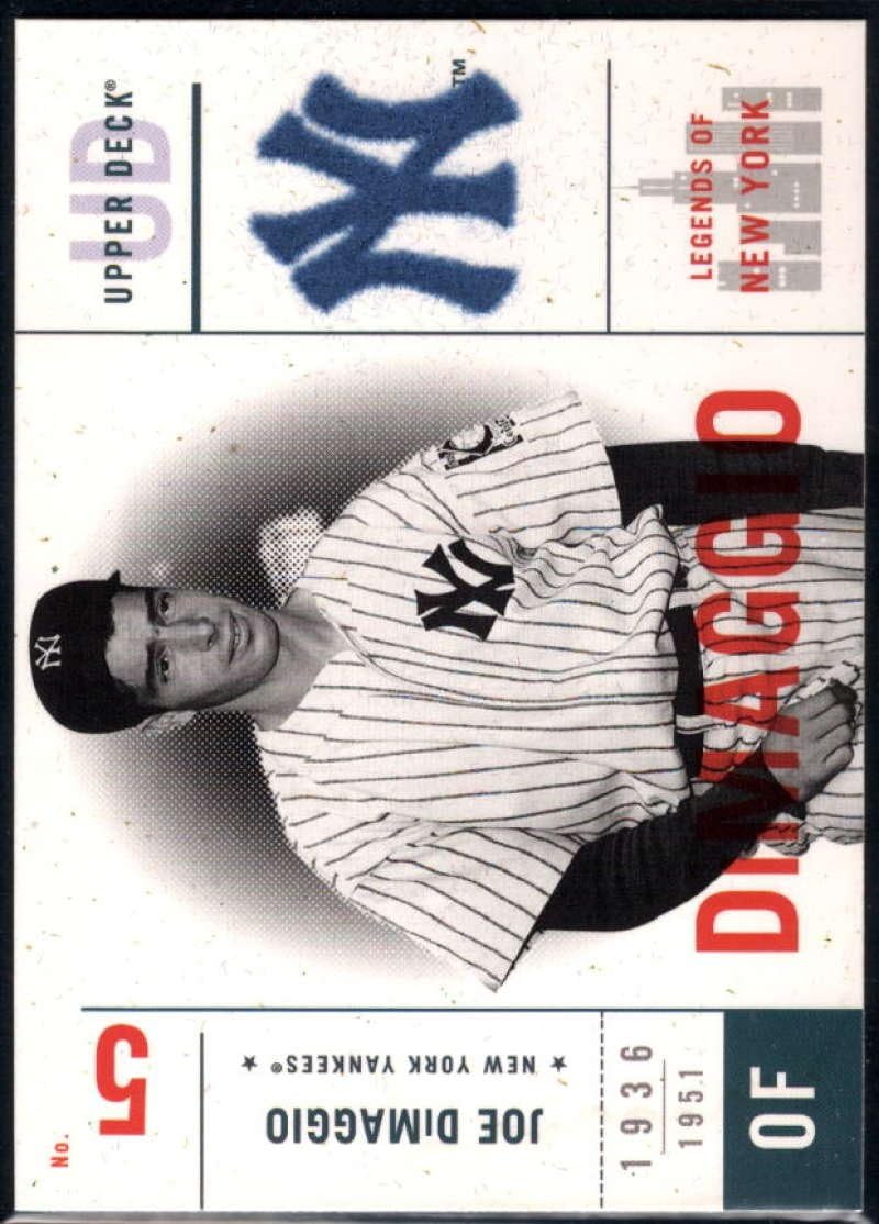 Amazon.com: Baseball MLB 2001 Upper Deck Legends of New York #107 Joe ...