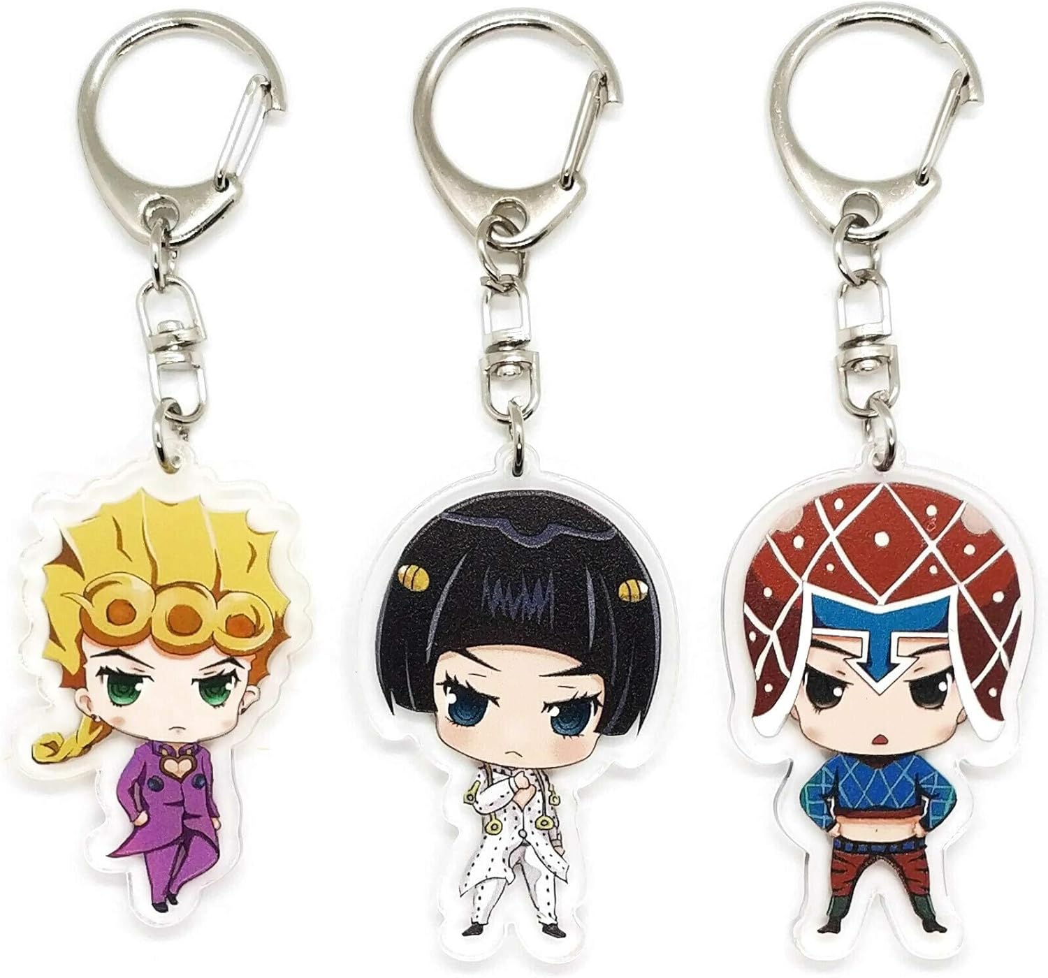Amazon.com: EBTY DREAMS Inc. - Set of 3 JJ Bizarre Adventure Acrylic ...