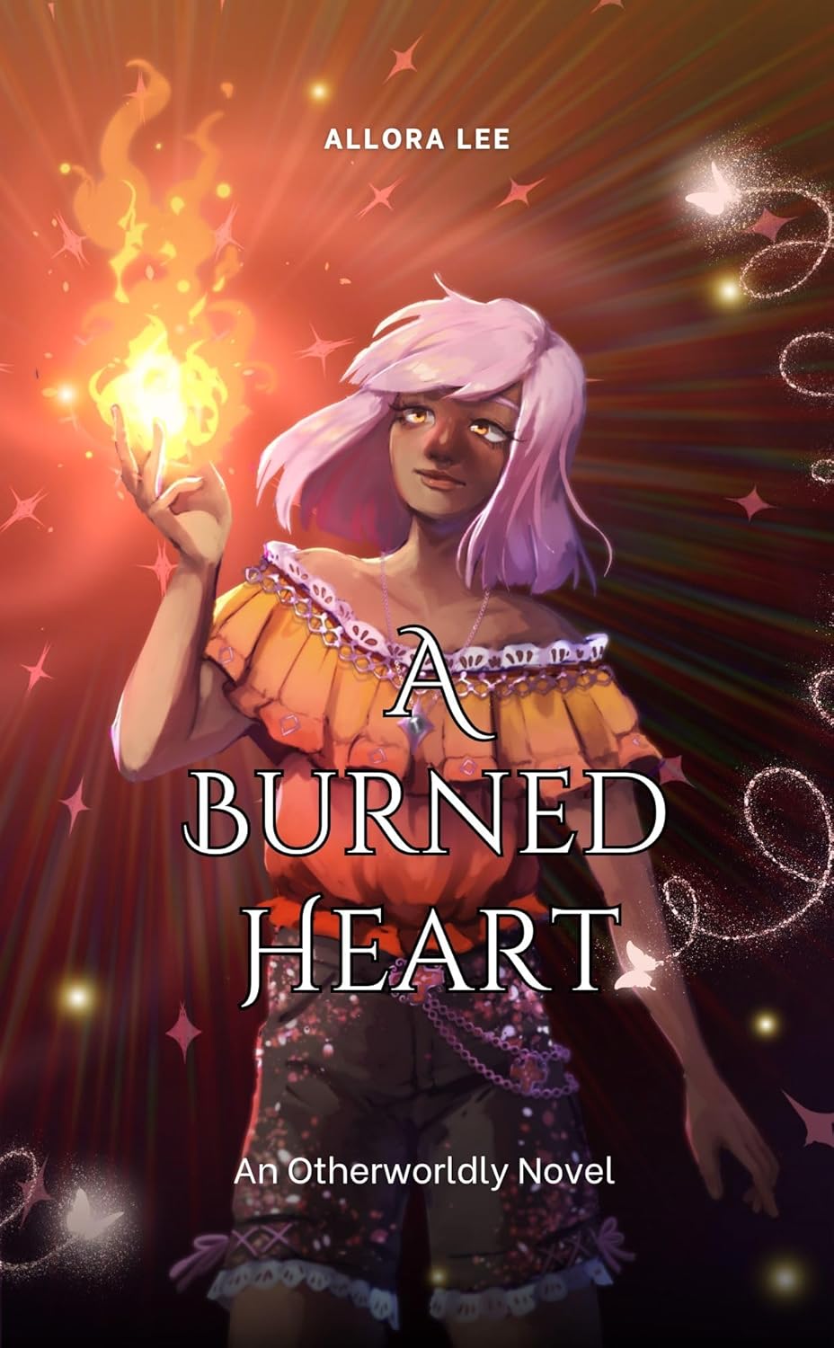 Amazon.com: A Burned Heart: An Otherworldly Novel eBook : Lee, Allora ...