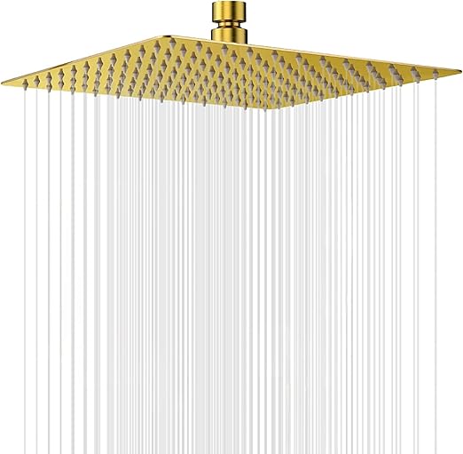 Ohotecy Rain Shower Head 12 inch (30x30cm) High Flow Large Rainfall ...