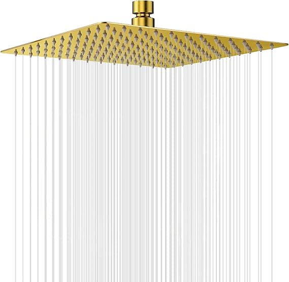 Ohotecy Rain Shower Head 12 inch (30x30cm) High Flow Large Rainfall ...
