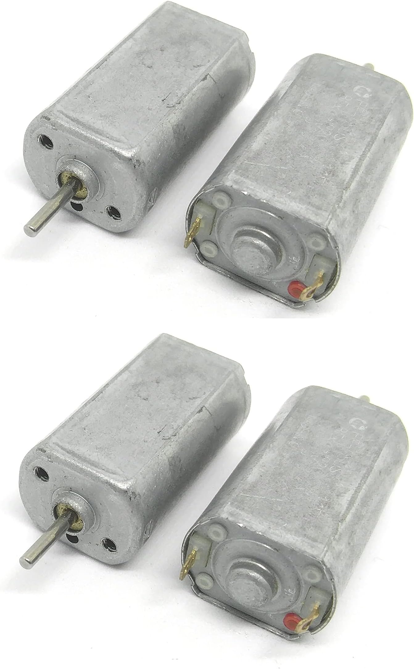 4PCS DC 3V Mini Miniature DC Motor 12x16x27mm For Remote Control Toy ...
