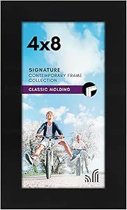 Amazon.com - Americanflat 4x8 Picture Frame with Shatter-Resistant ...