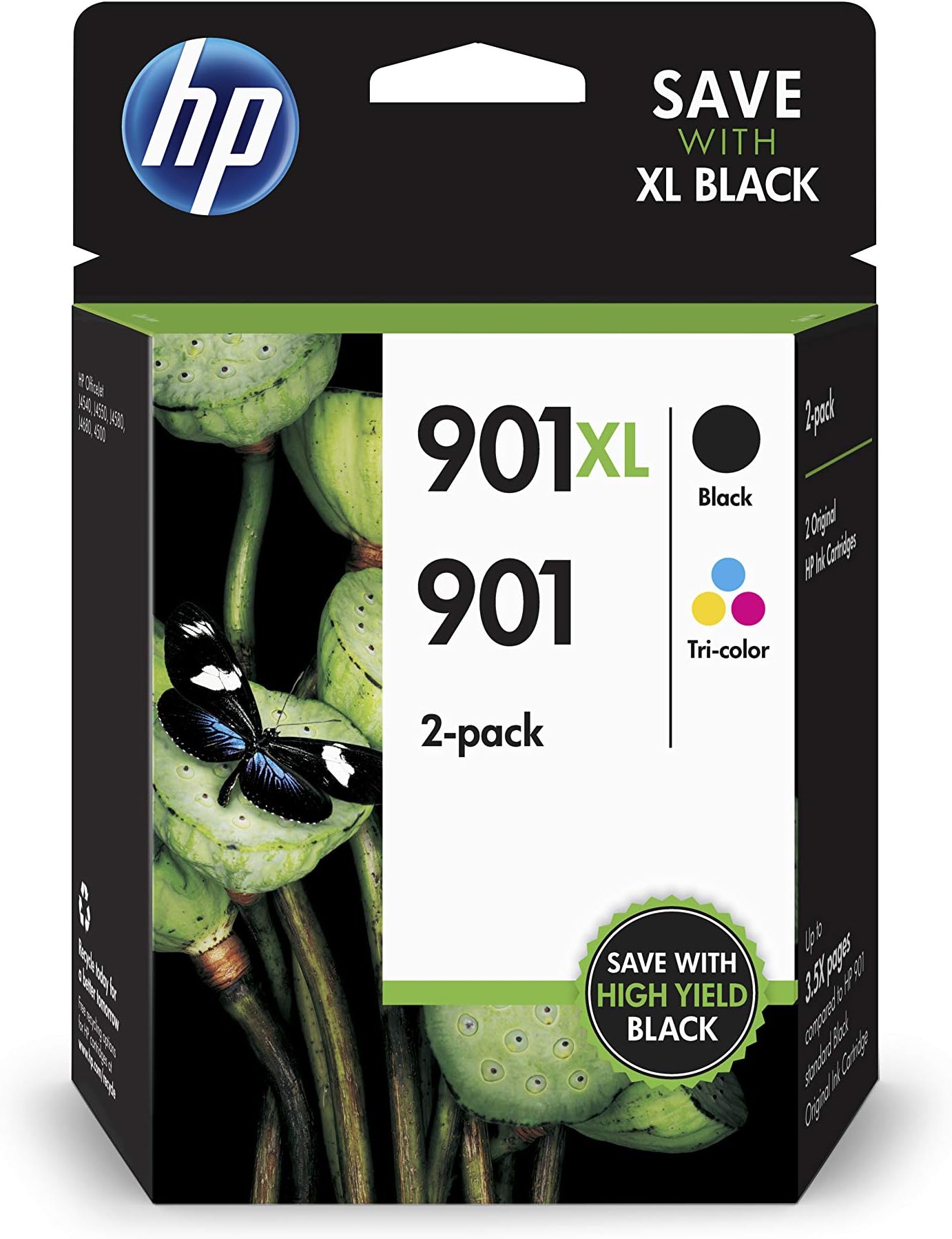 HP Officejet 4500 Wireless All-in-One Printer - G510n - HP 901 (CC656A ...