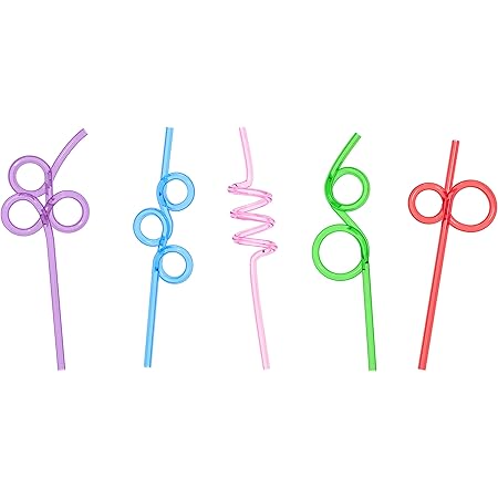 Amazon.com: TalkTools Reusable Drinking Straws - Fun Drinking Straws ...