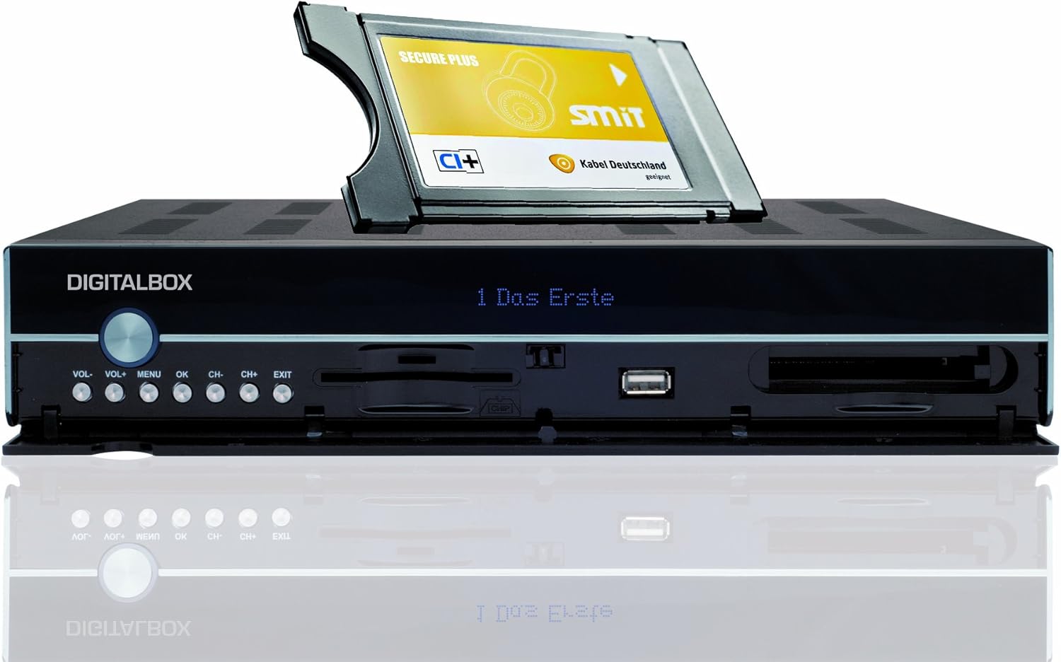 IMPERIAL HD 3-K digitaler HDTV Kabelreceiver inkl. KDG CI+ Modul (CI+ ...