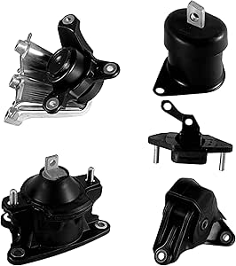 Amazon.com: YOMALL Engine Motor and Transmission Mount Kit 5Pcs ...