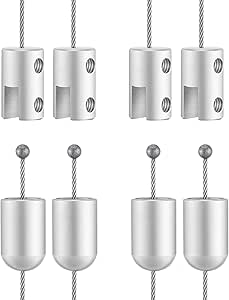 Amazon.com : MorningRo 4 Pack Ceiling Sign Hanger Hanging Sign Bracket ...