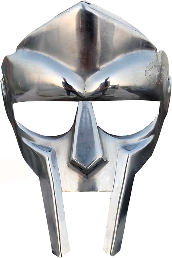 Amazon.com: THE ANTIQUE HOUSE MF Doom Gladiator Mask, Mad-Villain, 18G ...