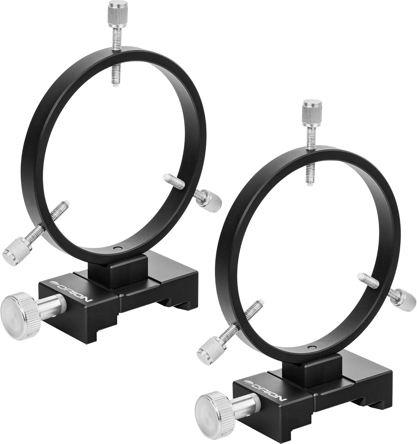 Amazon.com: Orion 120mm Guide Scope Rings with Dual-Width Clamps ...