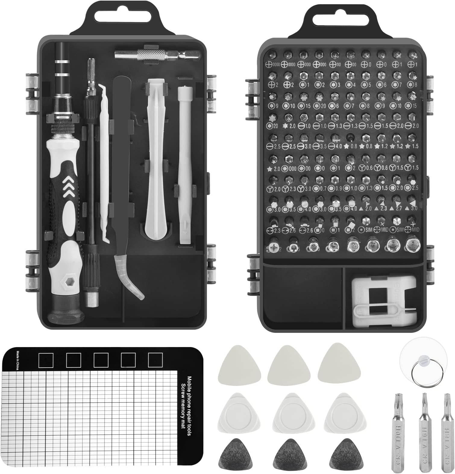 Newlemo Screwdriver Set - 122 in 1 Precision Screwdriver Set, CRV ...