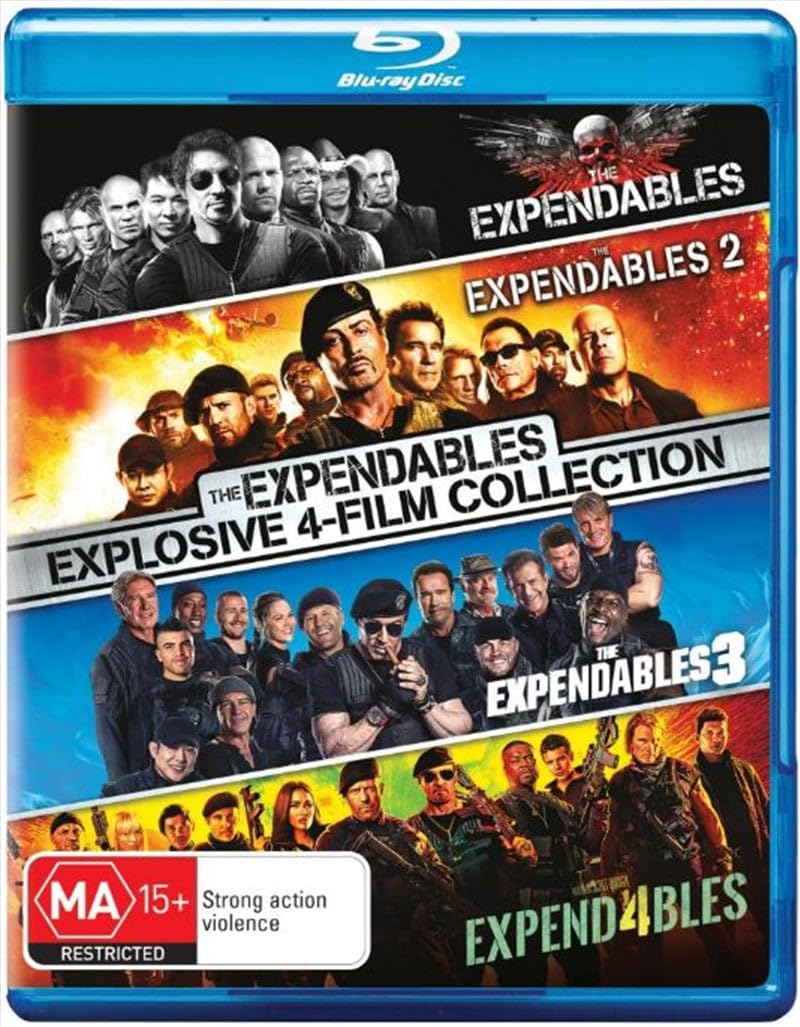 Amazon.com: Expendables 4-Film BD : Sylvester Stallone, Jason Statham ...