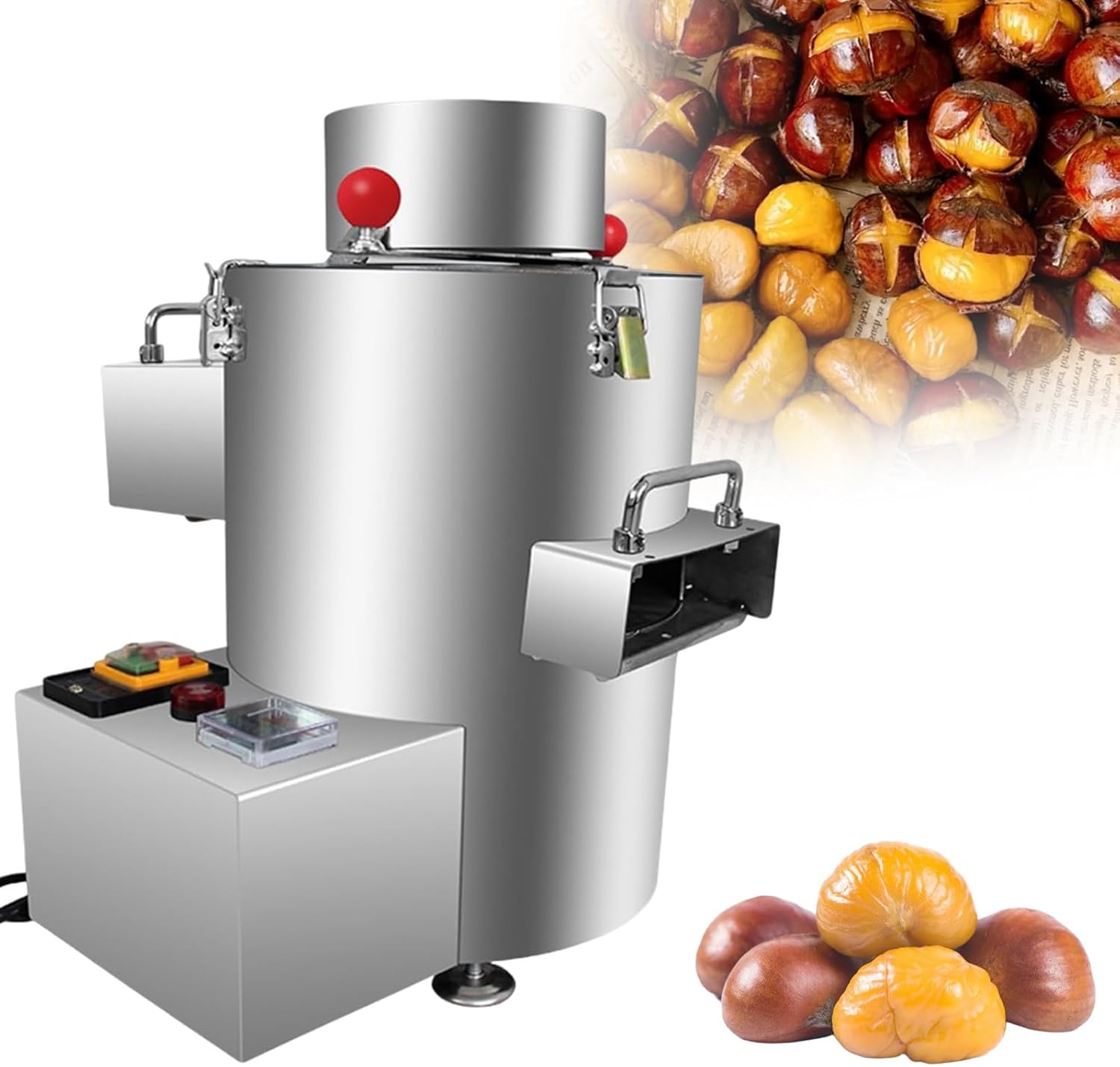 Amazon.com: Sunseota Nut Cracker Electric Chestnut Sheller,Chestnut ...