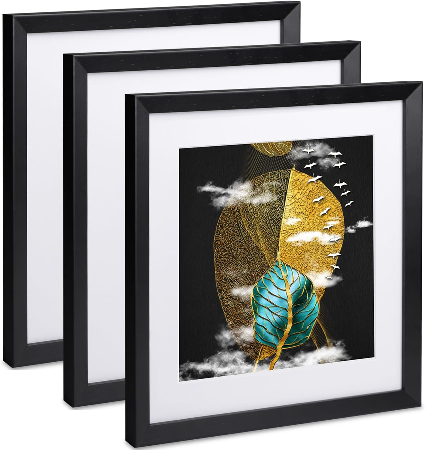 Amazon.com - upsimples 12x12 Picture Frame Set of 3 Bundle with 6x6 ...