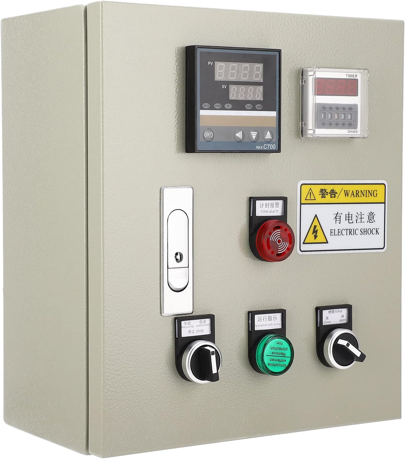 PID Temperature Controller Kit Voltage AC 100~240V with SSR 40DA Solid ...