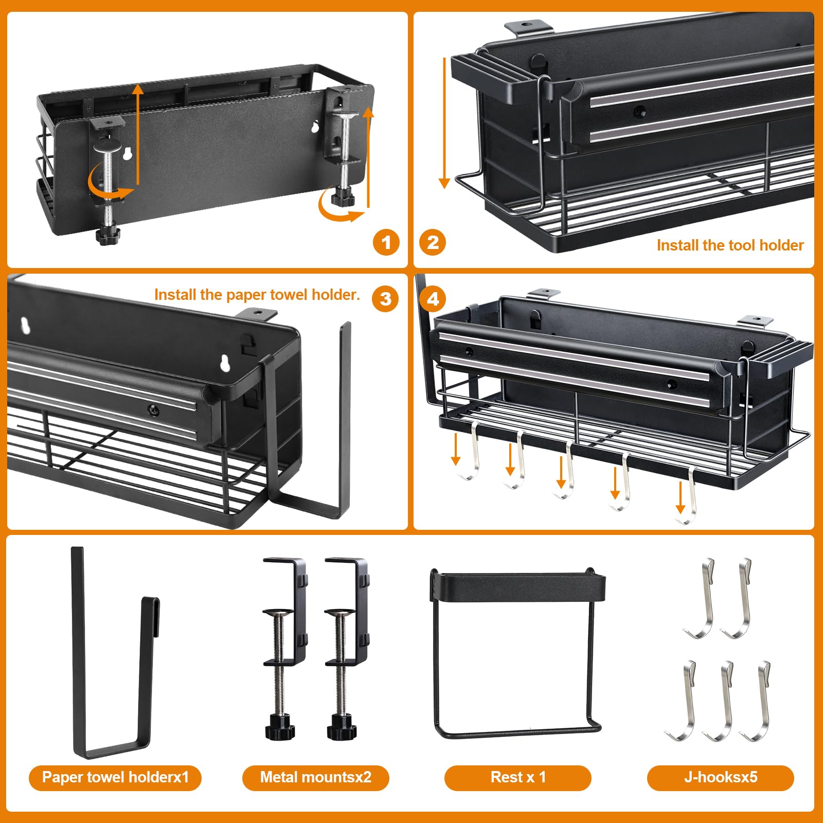 KOCZIL Griddle Caddy for Blackstone 28"/36", Blackstone Caddy Space ...