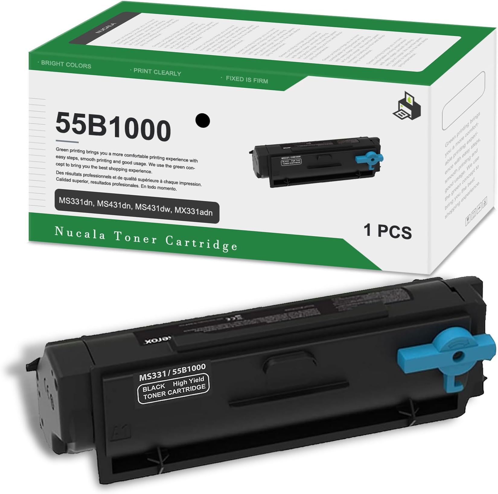 Amazon.com: Lexmark 55b1000 Return Program Toner, 3,000 Page-Yield ...