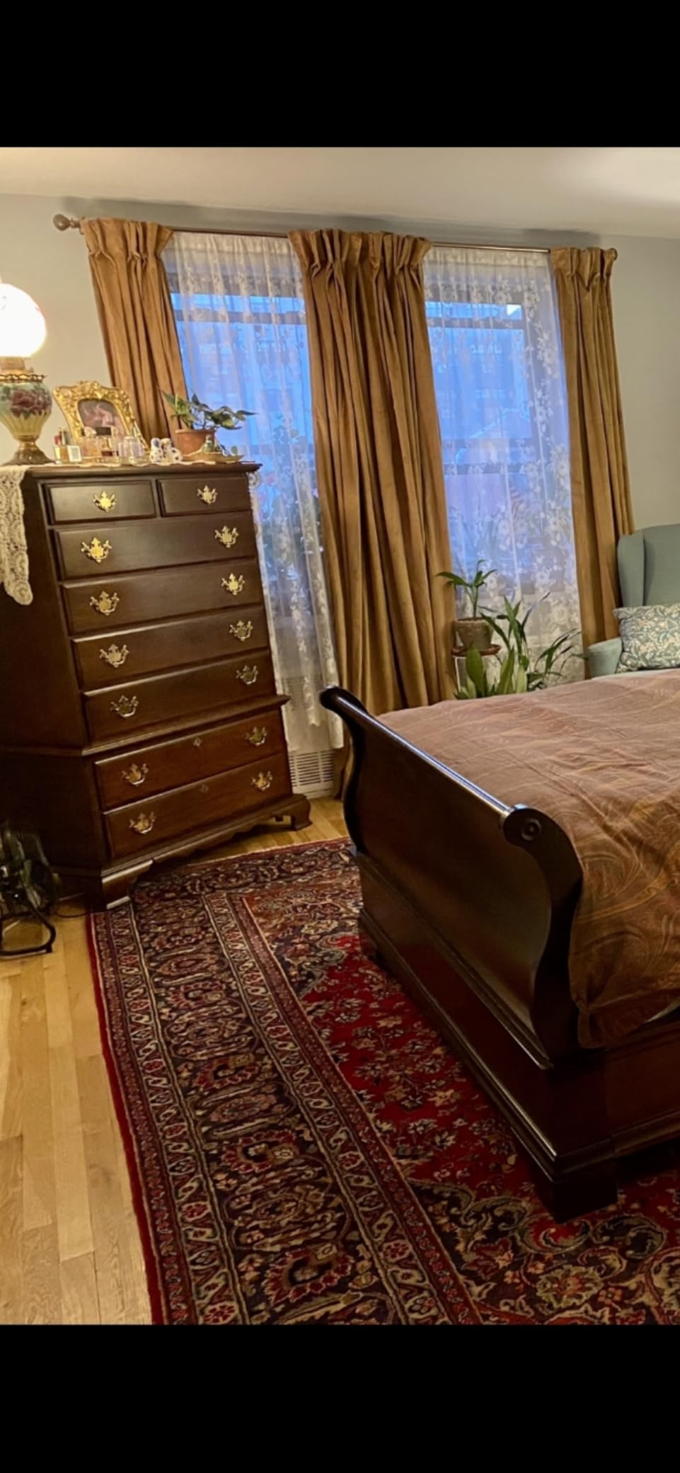 Amazon.com: Pinch Pleated Curtains Velvet Thermal Insulated Room ...