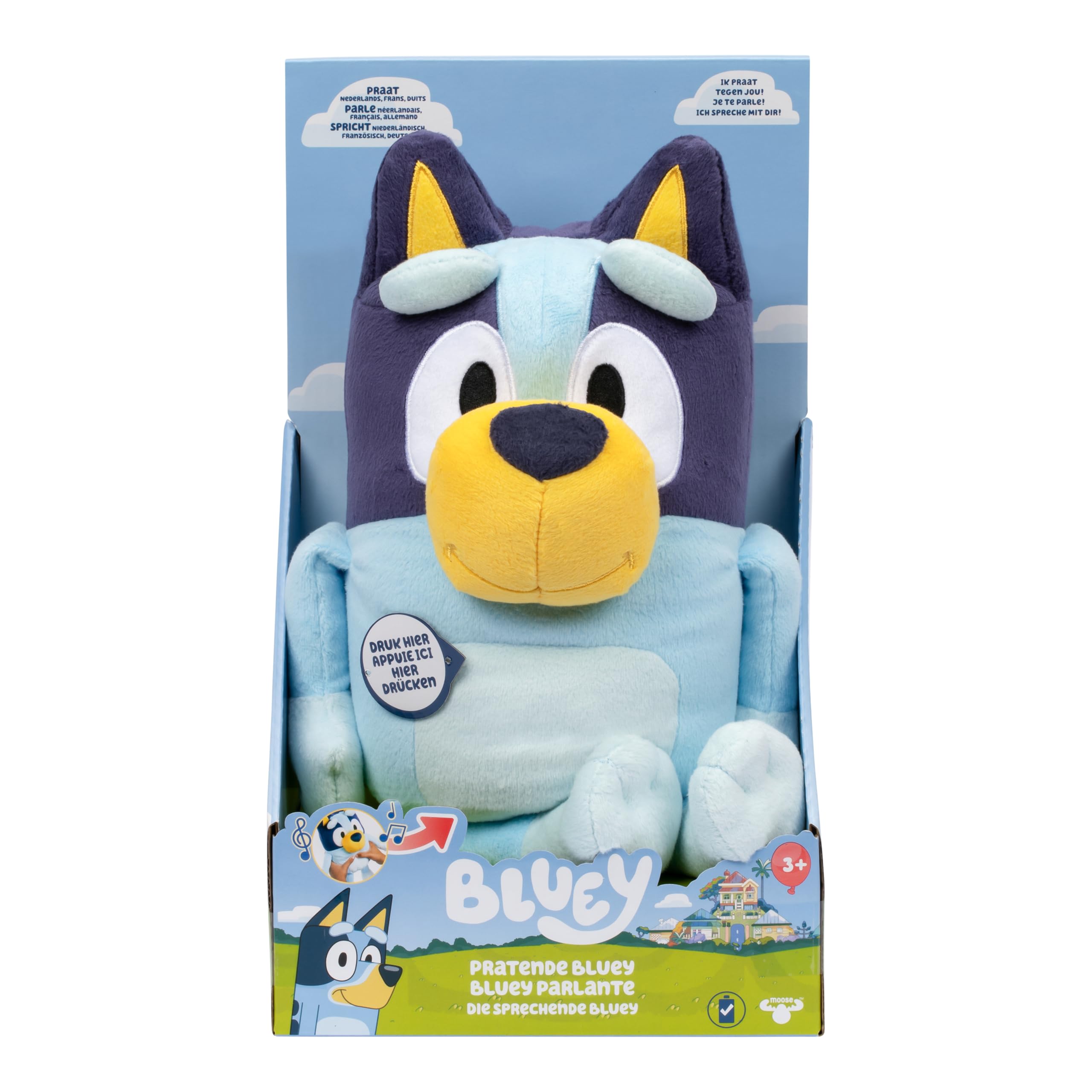 Moose Toys BLUEY Talking Plush : Amazon.com.au: Toys & Games