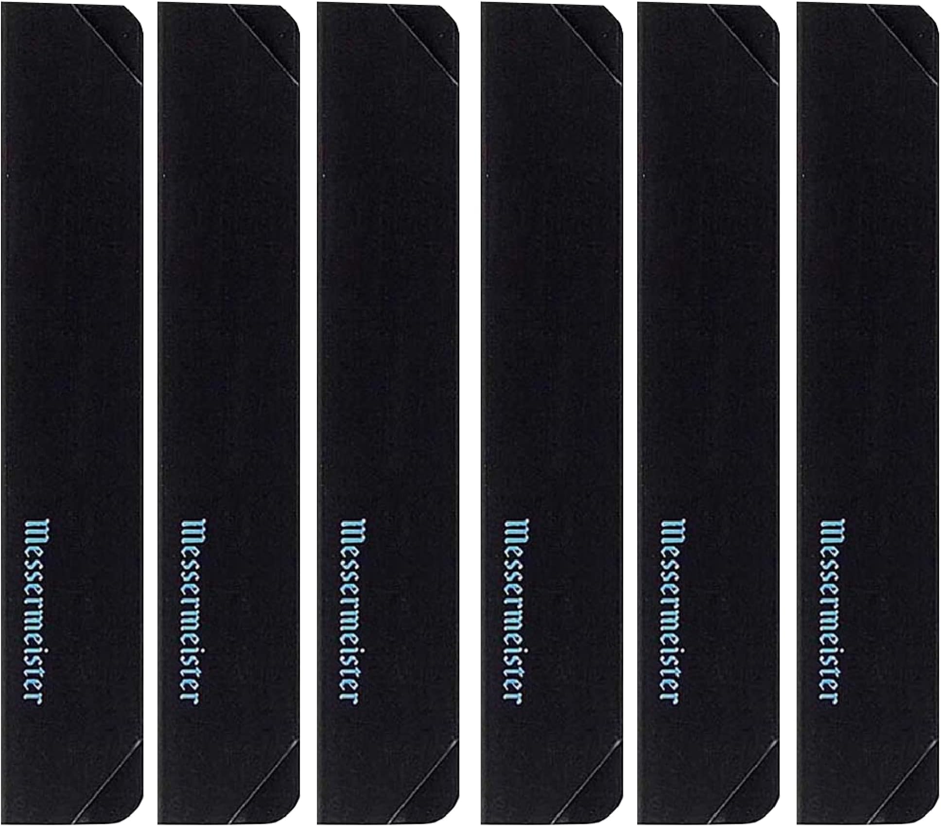 Amazon.com: Messermeister Steak Knife Edge Guard Set, 6 Piece, Black ...