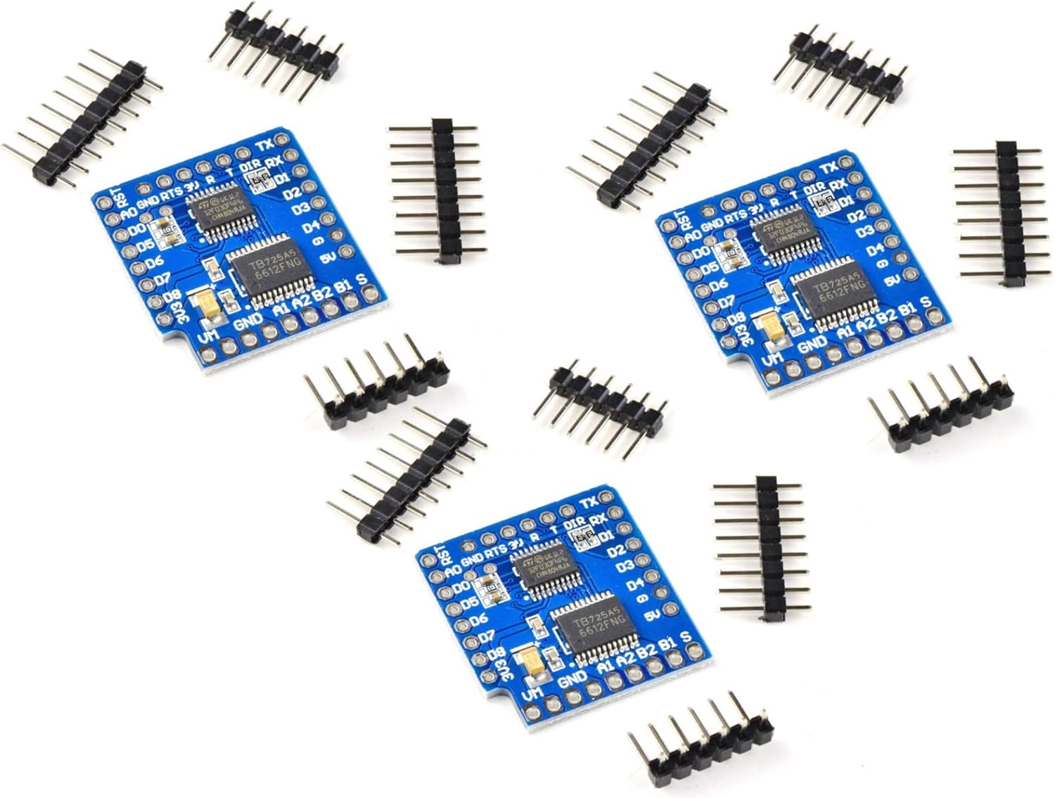 3 x CANADUINO® WEMOS D1 Mini Motor Driver Shield : Amazon.ca: Tools ...