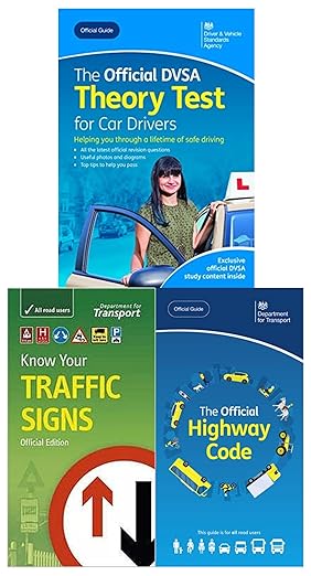 2023 Driving Theory Test Collection 3 Books Set Pack: The Official DVSA ...