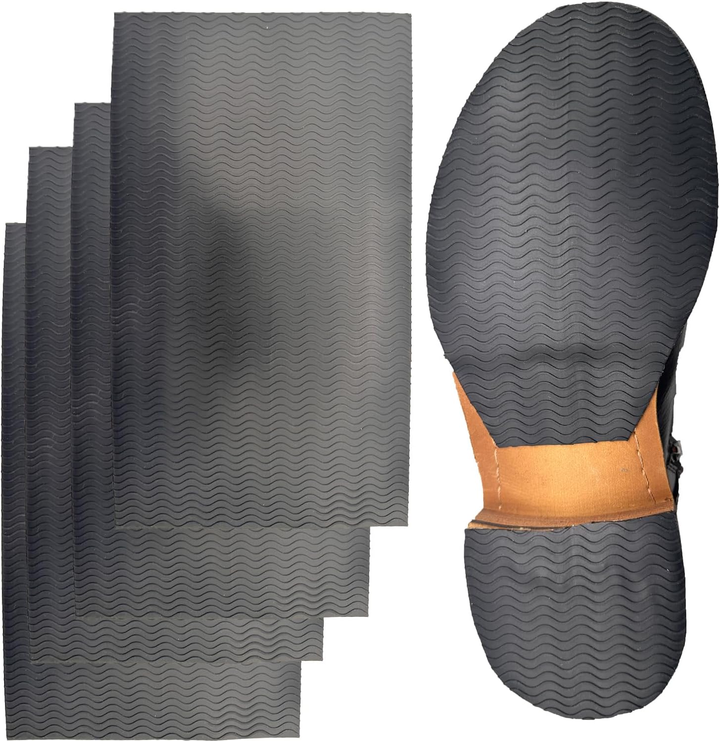Amazon.com: Black Non Slip Shoe Pads | Anti-Skid Shoe Treads for Men's ...