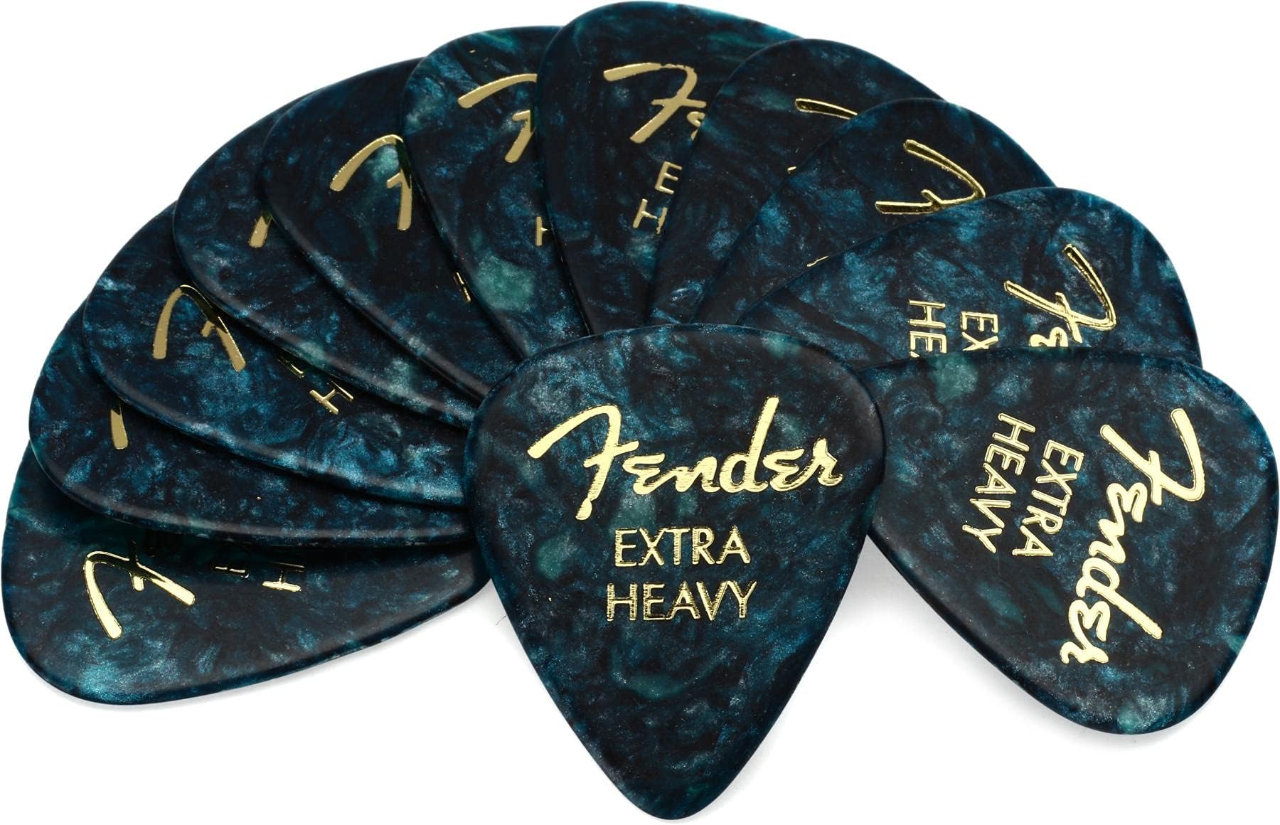 Fender 098-0346-900 346 Shape Picks, 12 Count, Shell, Heavy : Amazon.co ...
