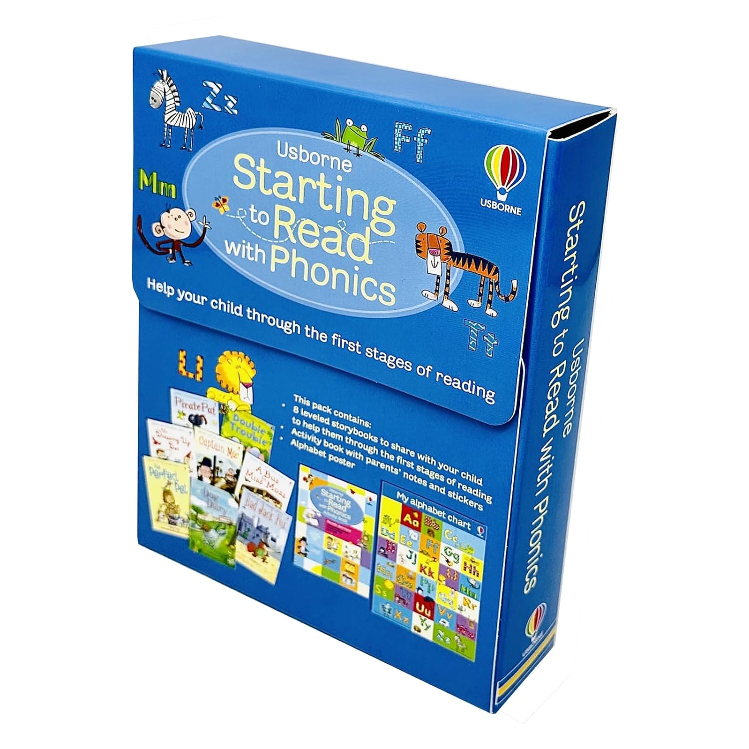 Amazon.com: Usborne Starting to Read With Phonics 8 Books Collection ...