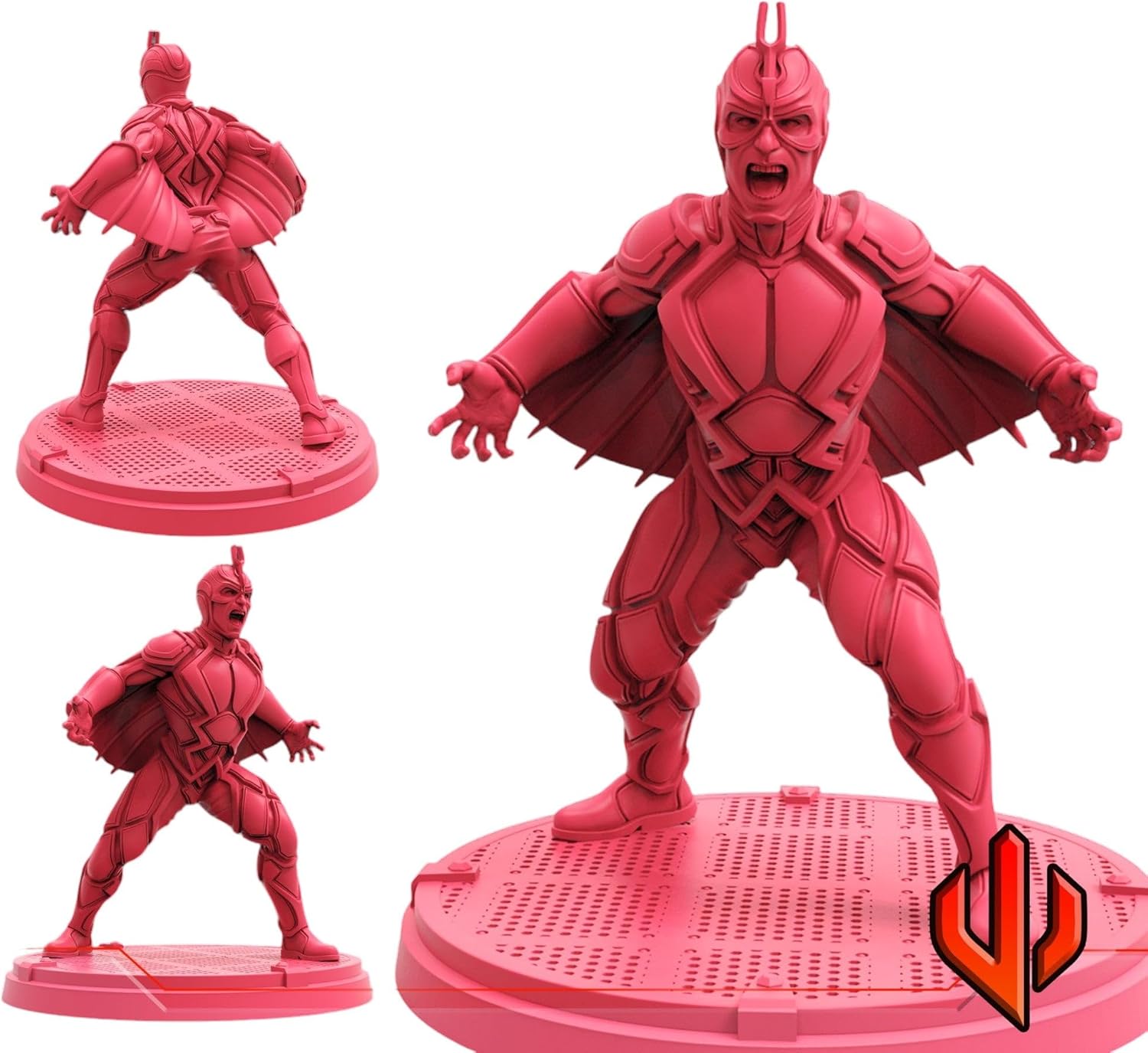 Amazon.com: TYL | Black Lightning 2 |- Gray Unpainted Miniature Fantasy ...