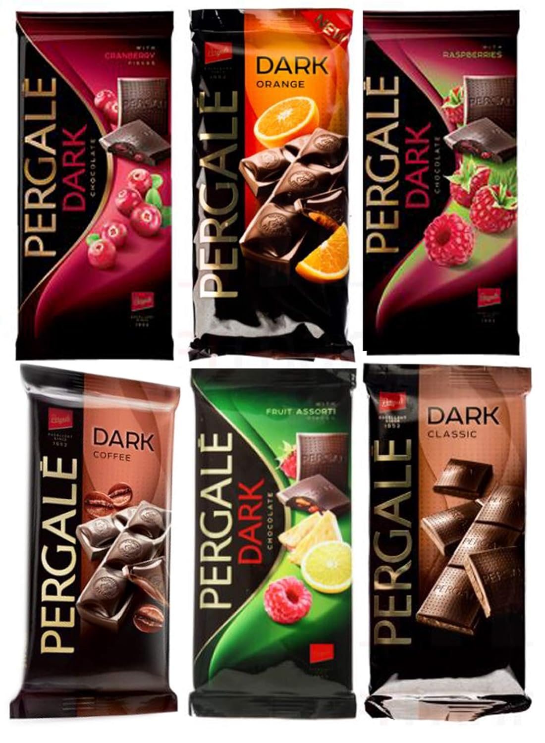 Amazon.com: Pergale Chocolate - Super Variety - 1 Of Each With ...