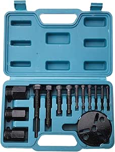 Amazon.com: Luejnbogty 14 Pieces A/C Compressor Clutch Remover A/C ...