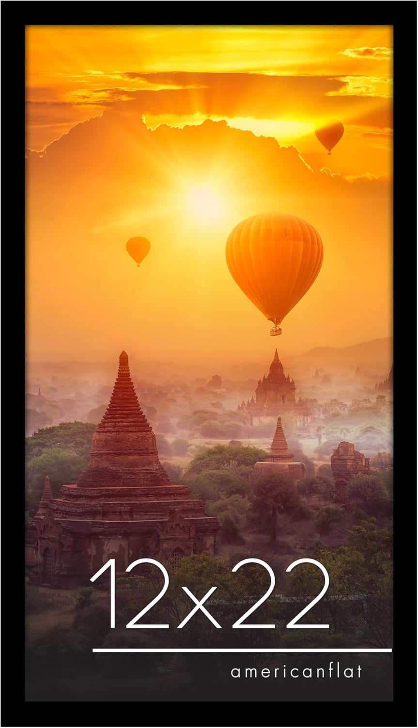 Amazon.com - Americanflat 12x22 Picture Frame with Polished Plexiglass ...