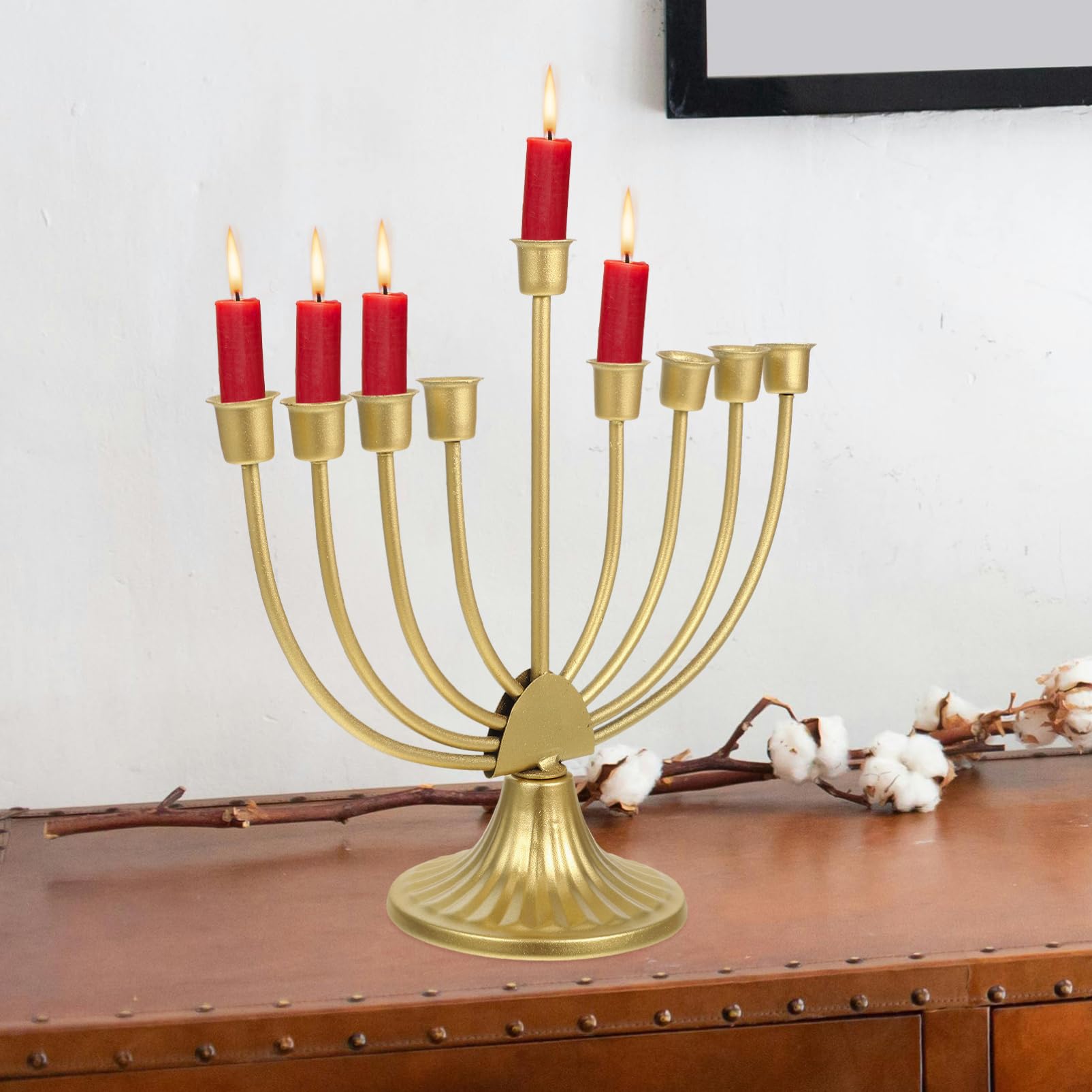 Candelabro Vela Menorah