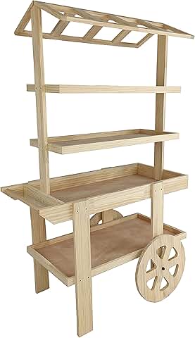 Amazon.com: flower carts on wheels