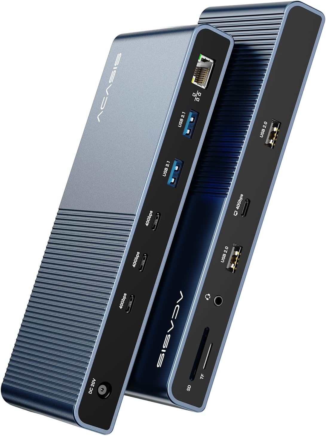 Amazon.com: Cable Matters 8-in-1 Portable 40Gbps USB4 Hub (USB 4 Dock ...