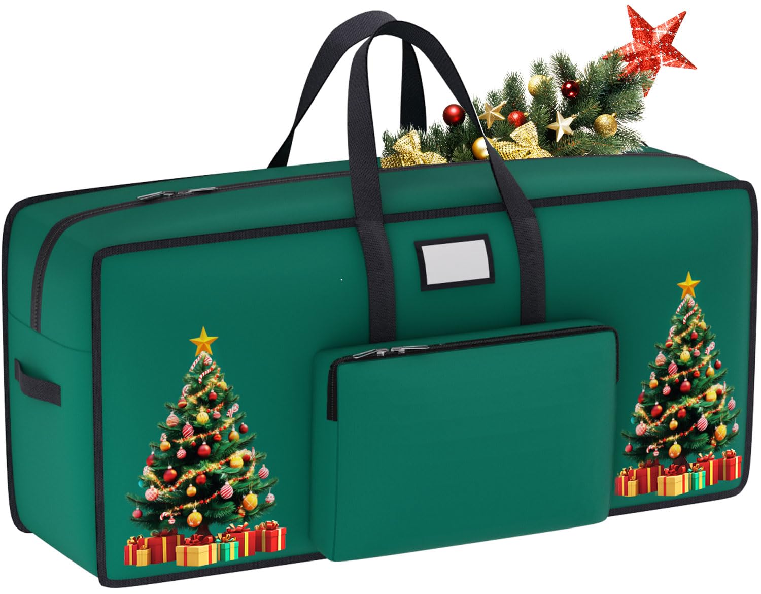 Amazon.com: BSHSPX 9ft Christmas Tree Storage Bag Heavy Duty Xmas Tree ...
