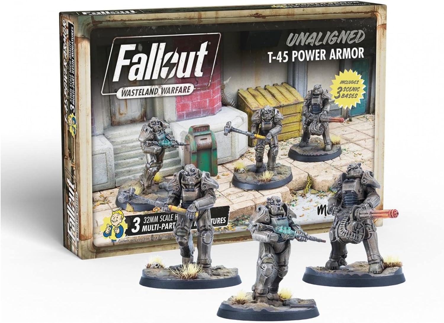 Amazon.com: Modiphius Fallout - Wasteland Warfare - Unaligned T-45 ...