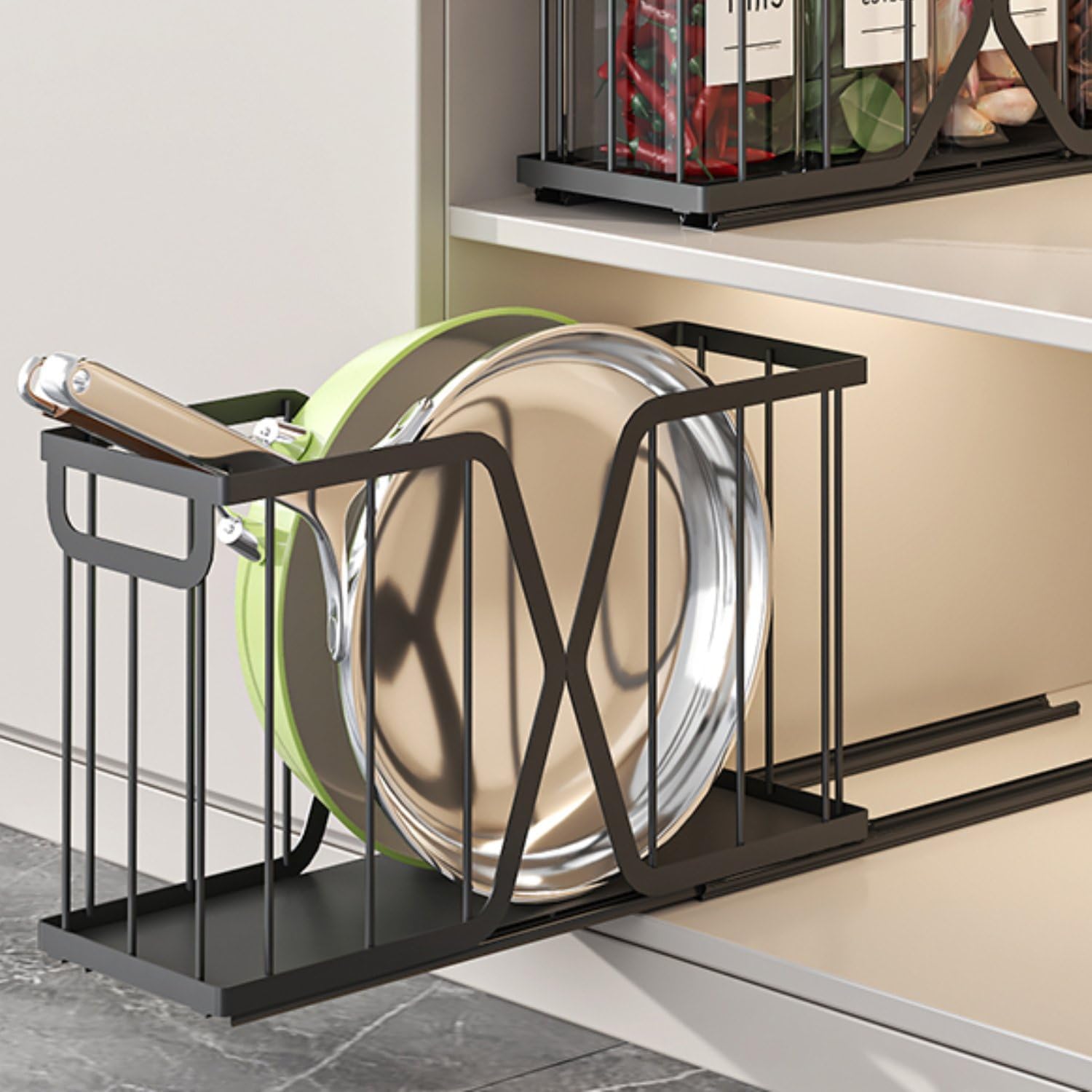 Amazon.com: DREMAK Pull Out Cabinet Organizer, Pull out Drawers for ...
