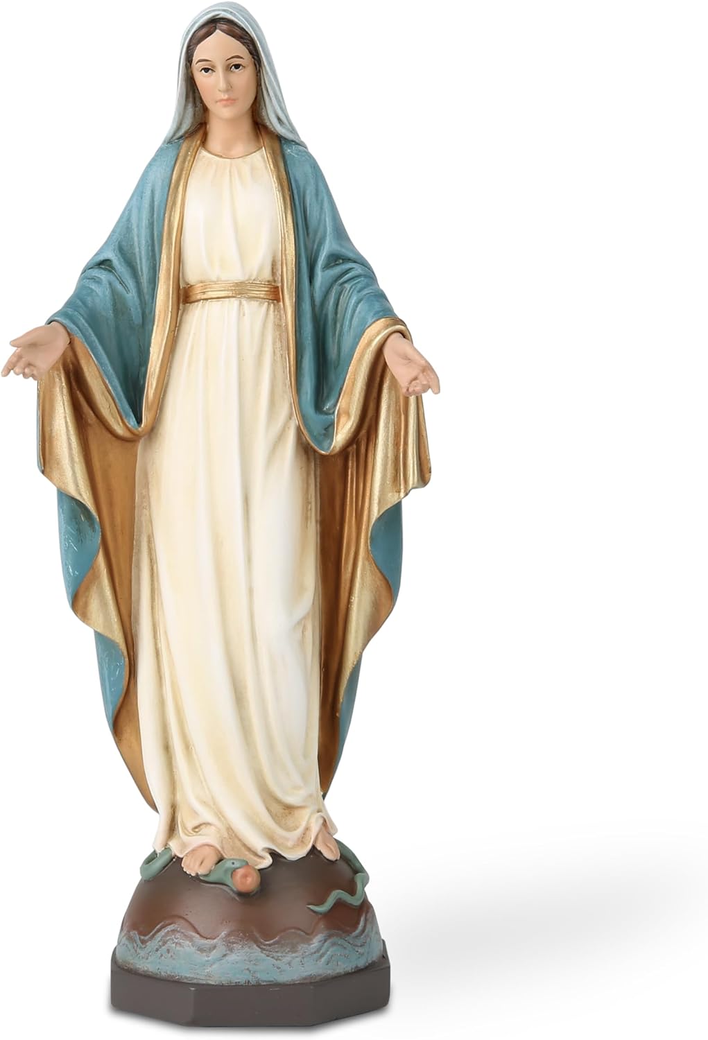 Amazon.com: BC Catholic Our Lady of Grace Statue, Holy Mother Virgin ...