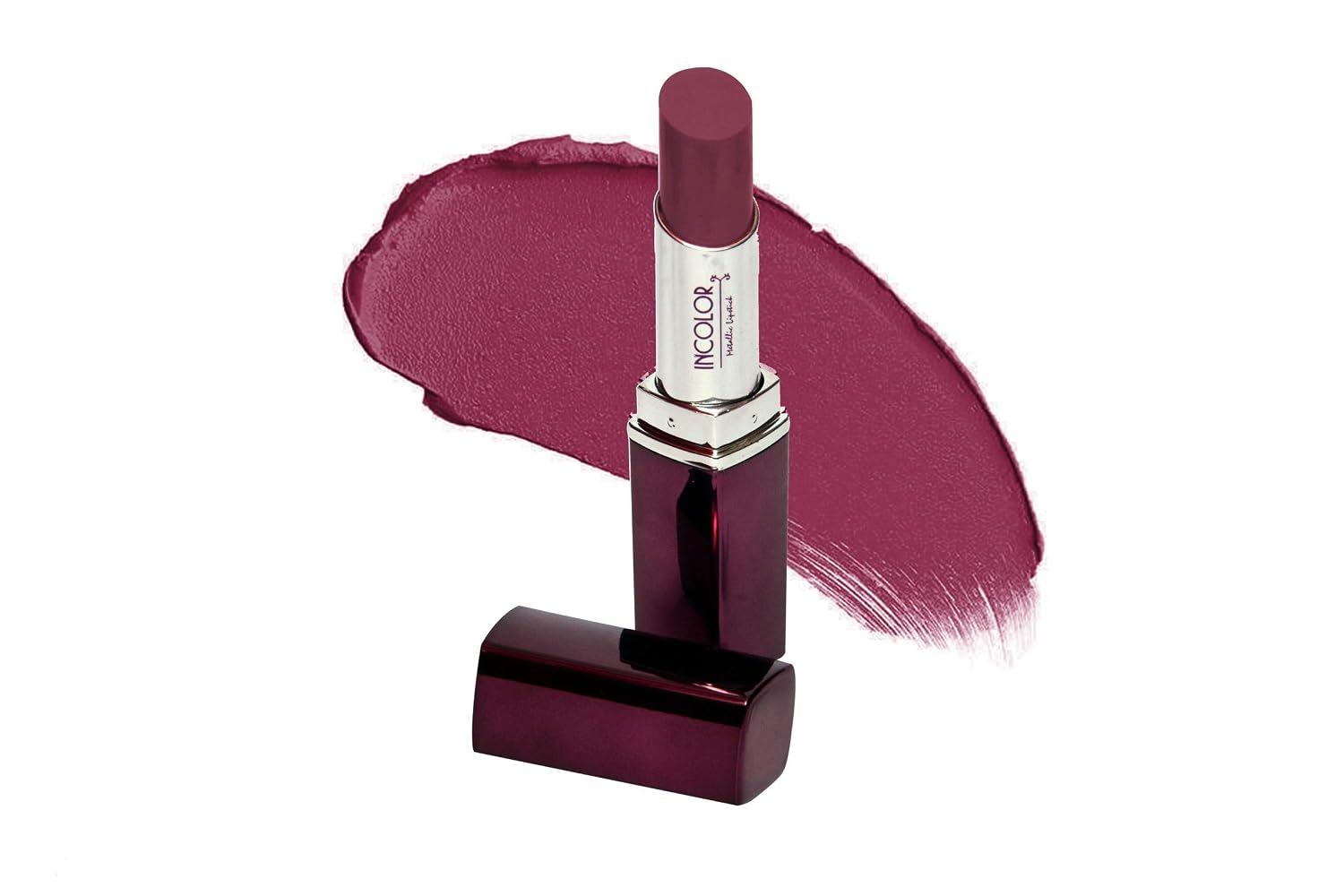 Buy Incolor Metallic Lipstick, 14 Purple, 3.7g Online at Low Prices in ...