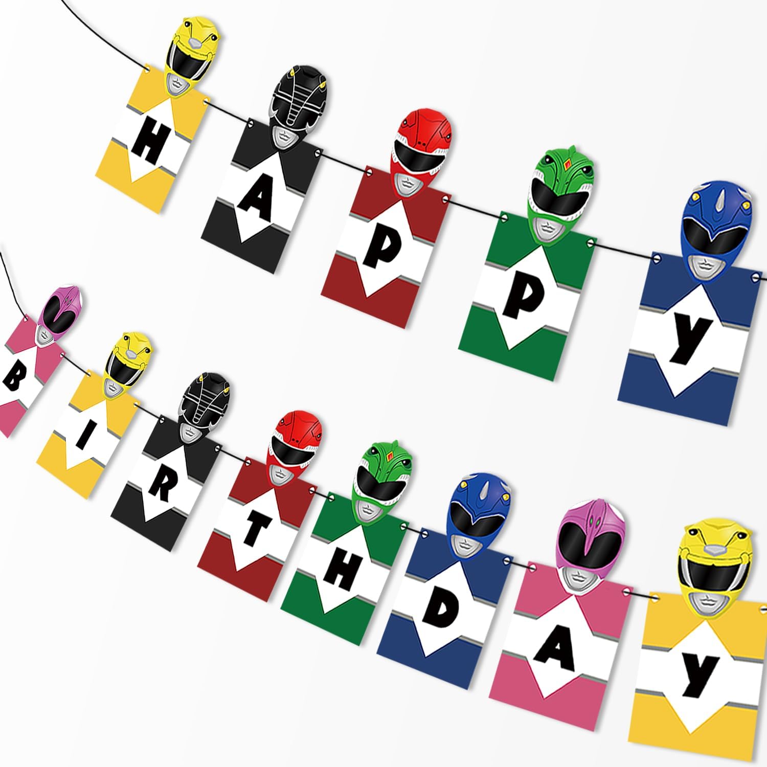 Amazon.com: Birthday Multicolor Banners Decorations Celebrations Party ...