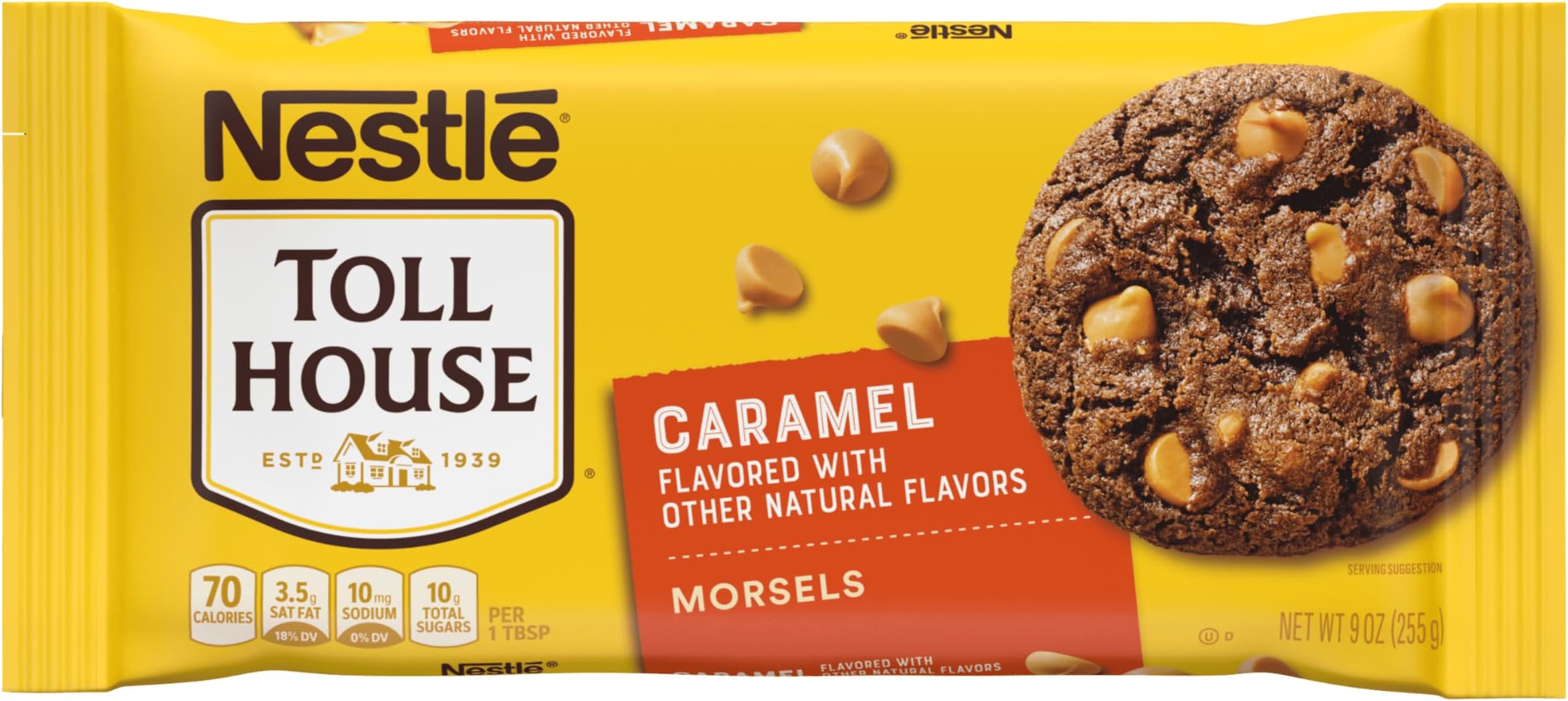 Amazon.com: Nestle Toll House Caramel Flavored Baking Chips, Gluten ...