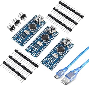 Amazon.com: AITRIP for Arduino Nano V3.0, Nano Board CH340/ATmega328P with USB Cable, Compatible ...