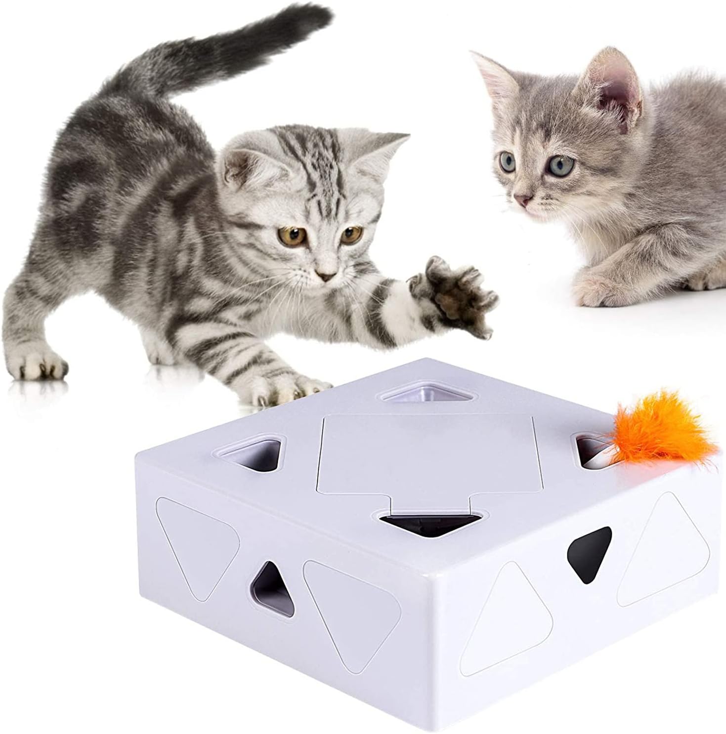 PAWCHIE Cat Laser Toy,Automatic Cat Toys with 3 Speed Modes,USB ...