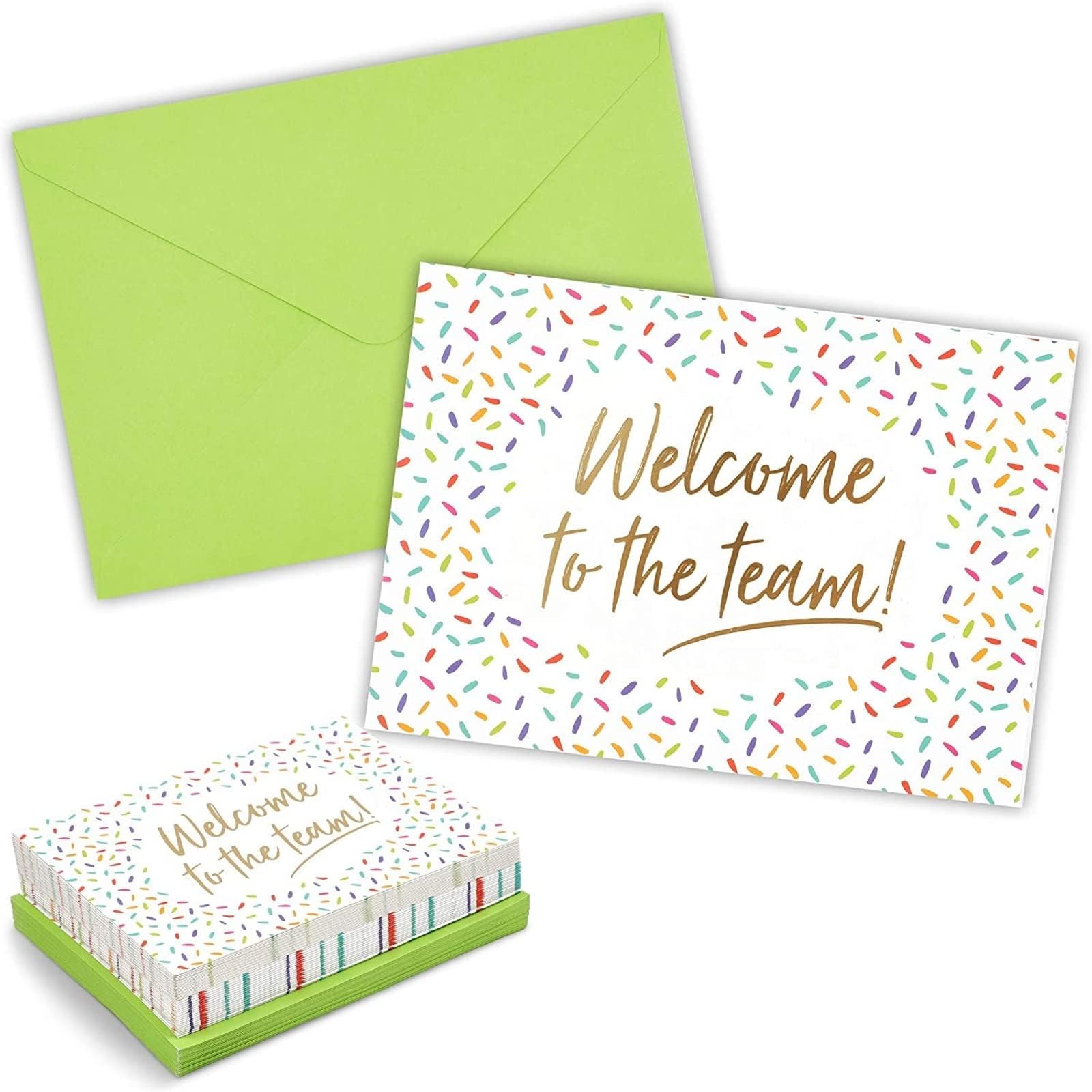 Amazon.com : 24 Sets Employee Appreciation Cards So Glad You're On The ...