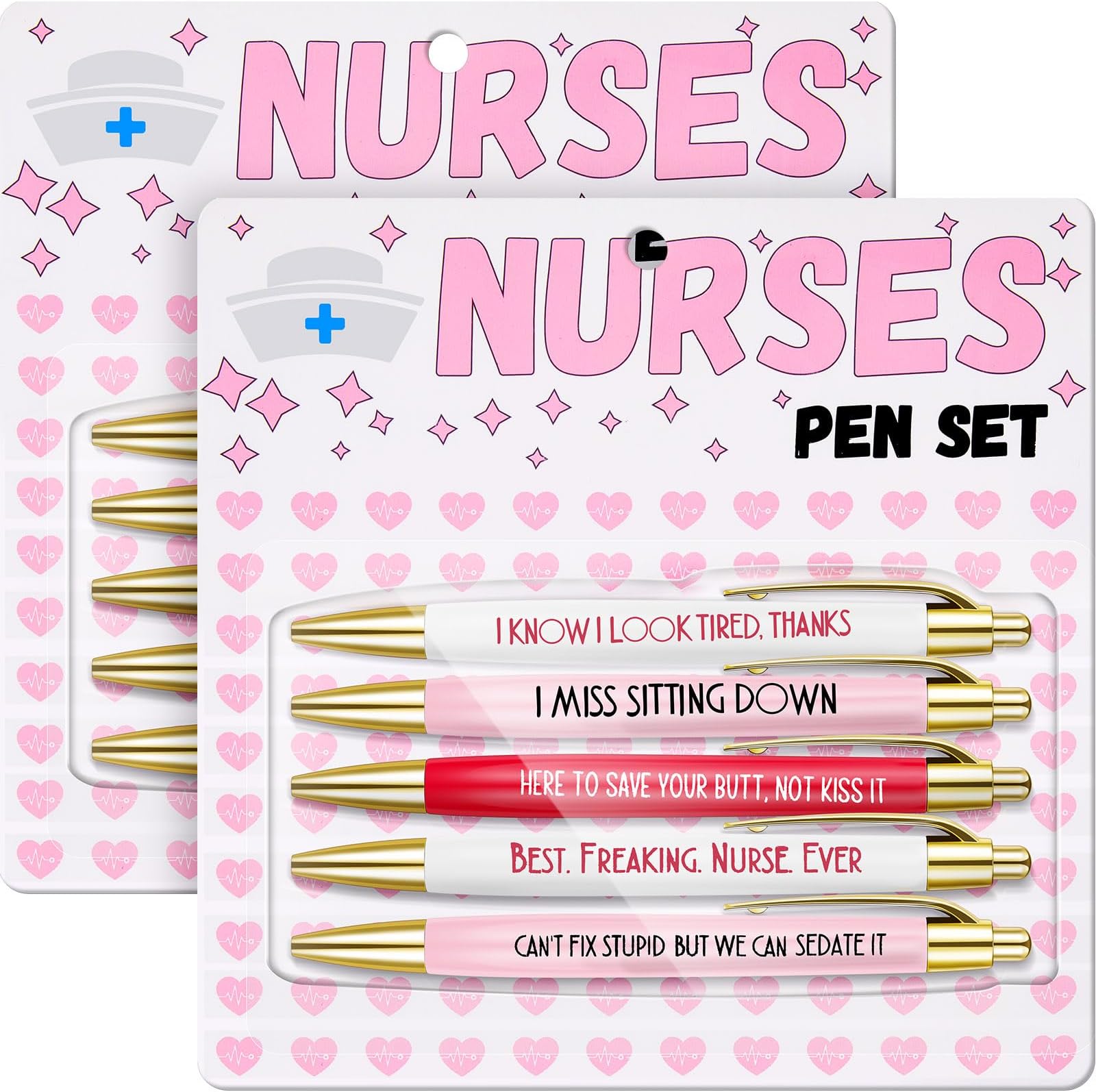 Amazon.com : Nurses Pen Set, Nurse Gifts for Women Funny Appreciation ...