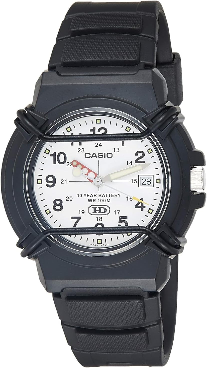 Casio Mens Analogue Quartz Watch with Resin Strap 4971850474746 : Casio ...