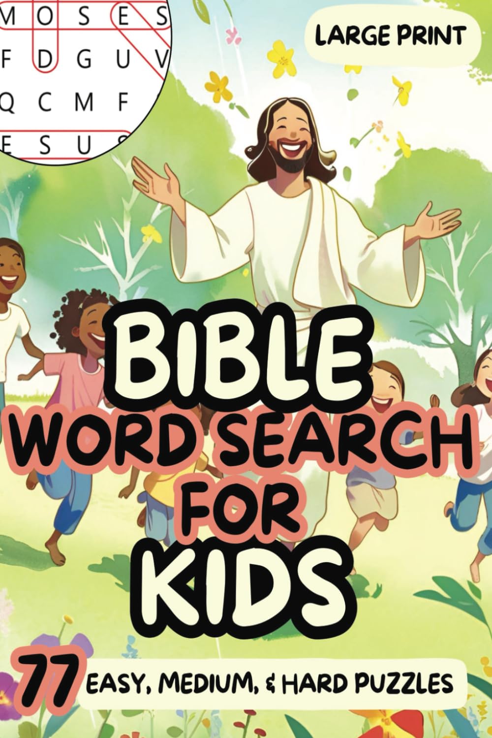 Bible Word Search For Kids: Bible Fact and Activity Book for Kids Ages ...